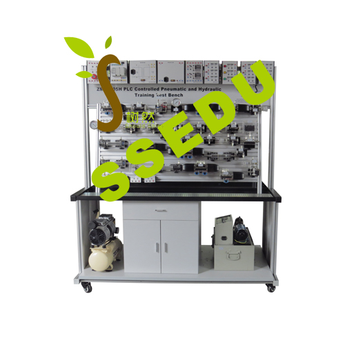 PLC Hydraulic Pneumatic Training Workbench, Didactic Equipment