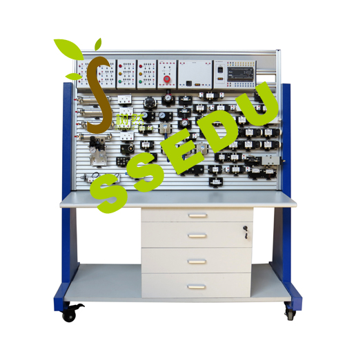 PLC Hydraulic Pneumatic Training Workbench, Didactic Equipment
