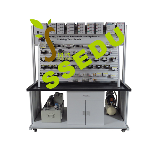 PLC Hydraulic Pneumatic Training Workbench, Didactic Equipment